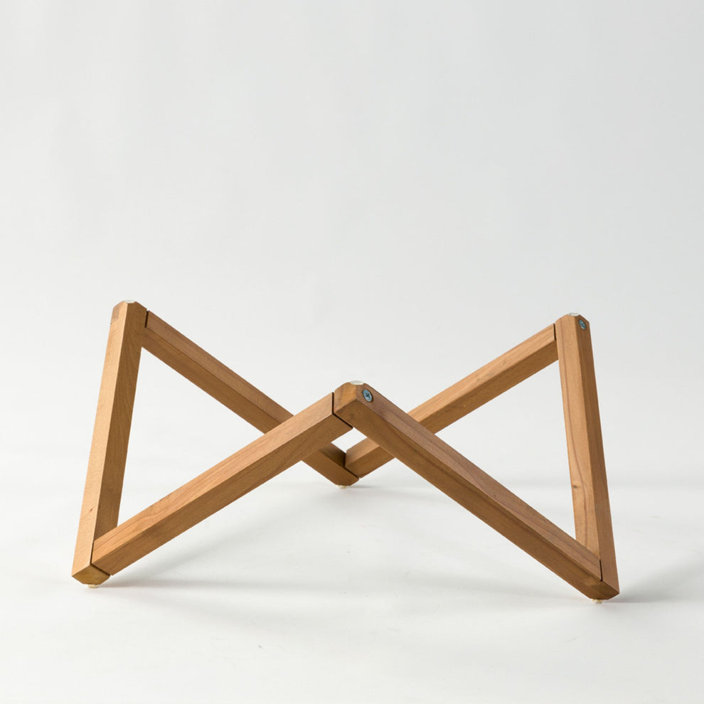 Prismatic Wood Coffee Table Base – Furnirem